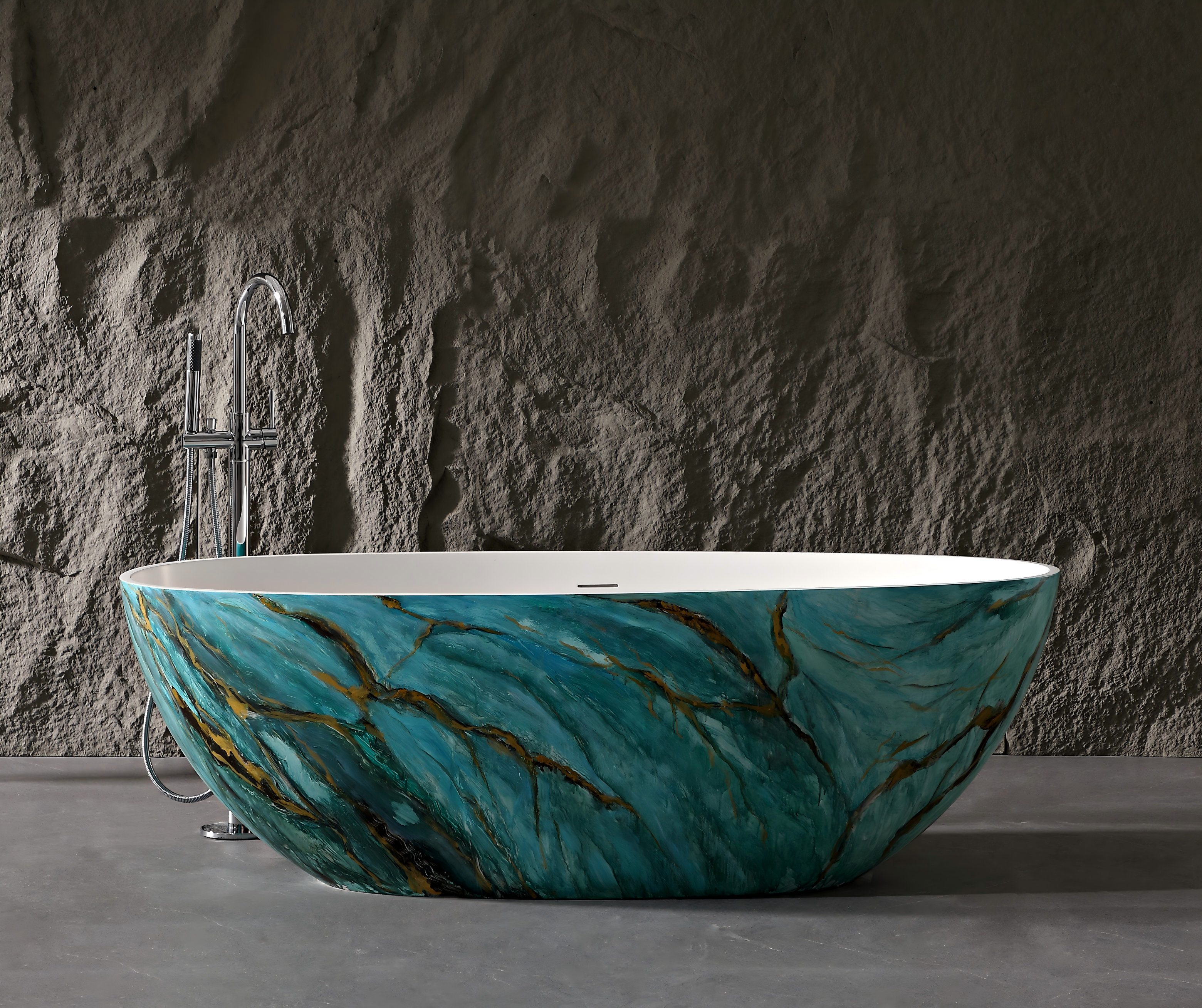 Craft Tech Haven 65" Freestanding Matte Jade Green & White Engineered ...